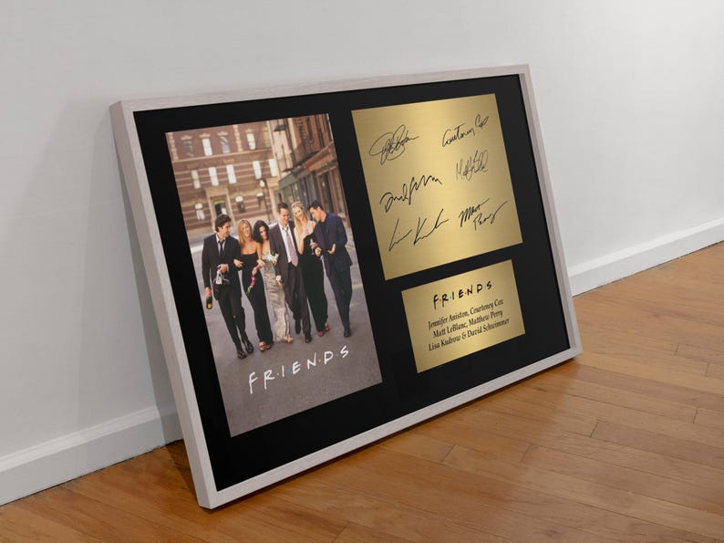 Friends Cast Signed A4 Digital Download - Etsy