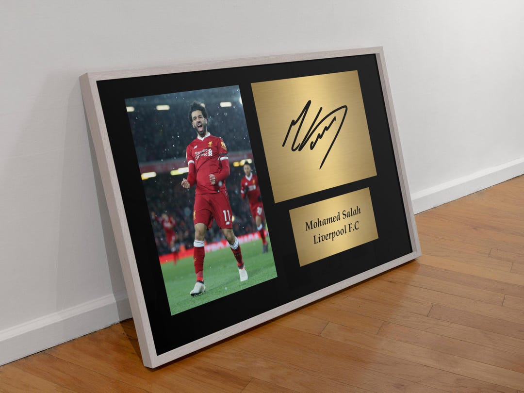 Mo Salah Signed A4 Digital Download - Etsy