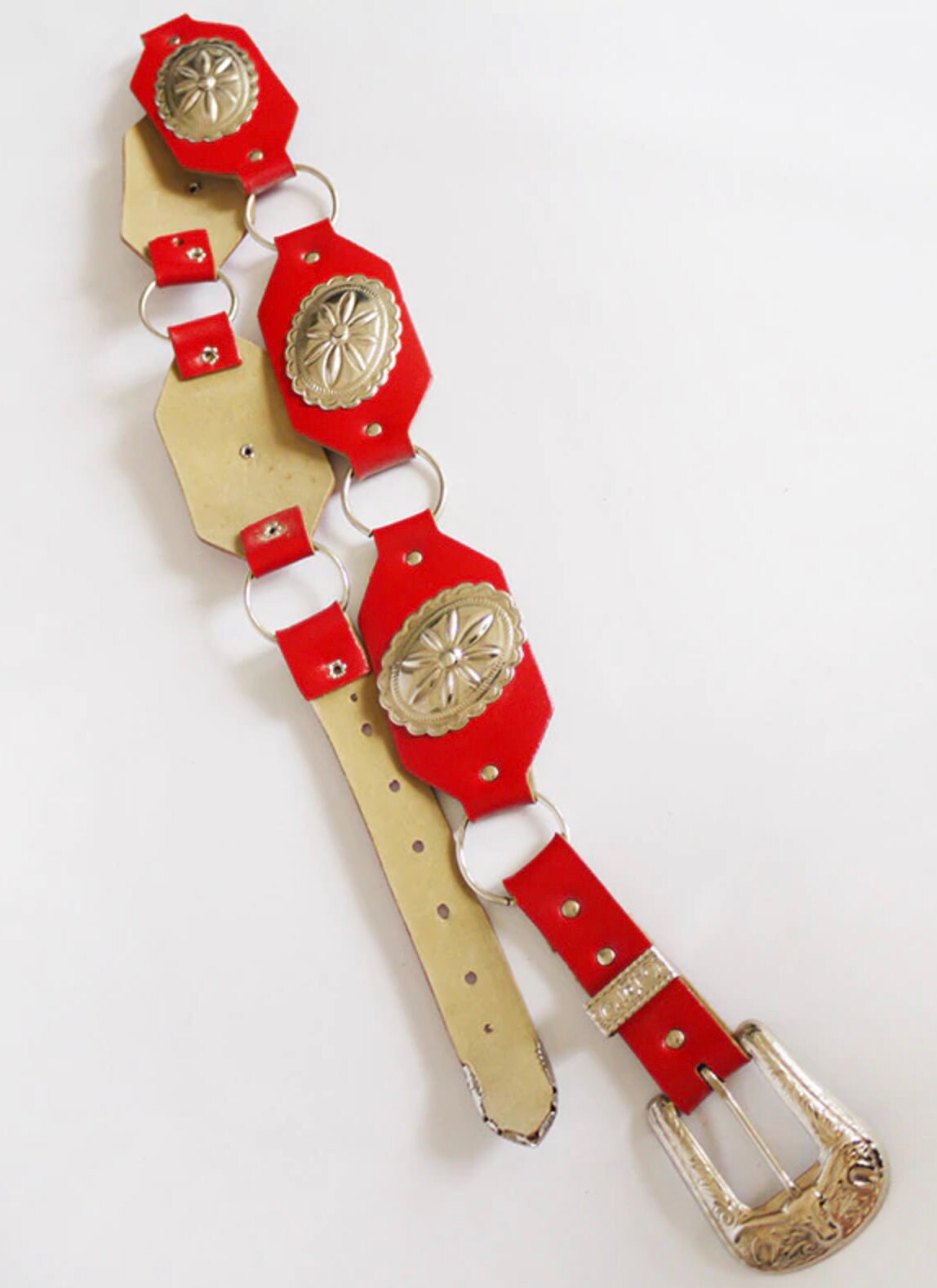 Vintage Rode 70s Gaucho Riem Western Belt - Etsy