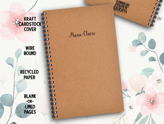 Brown Blank Book Cover