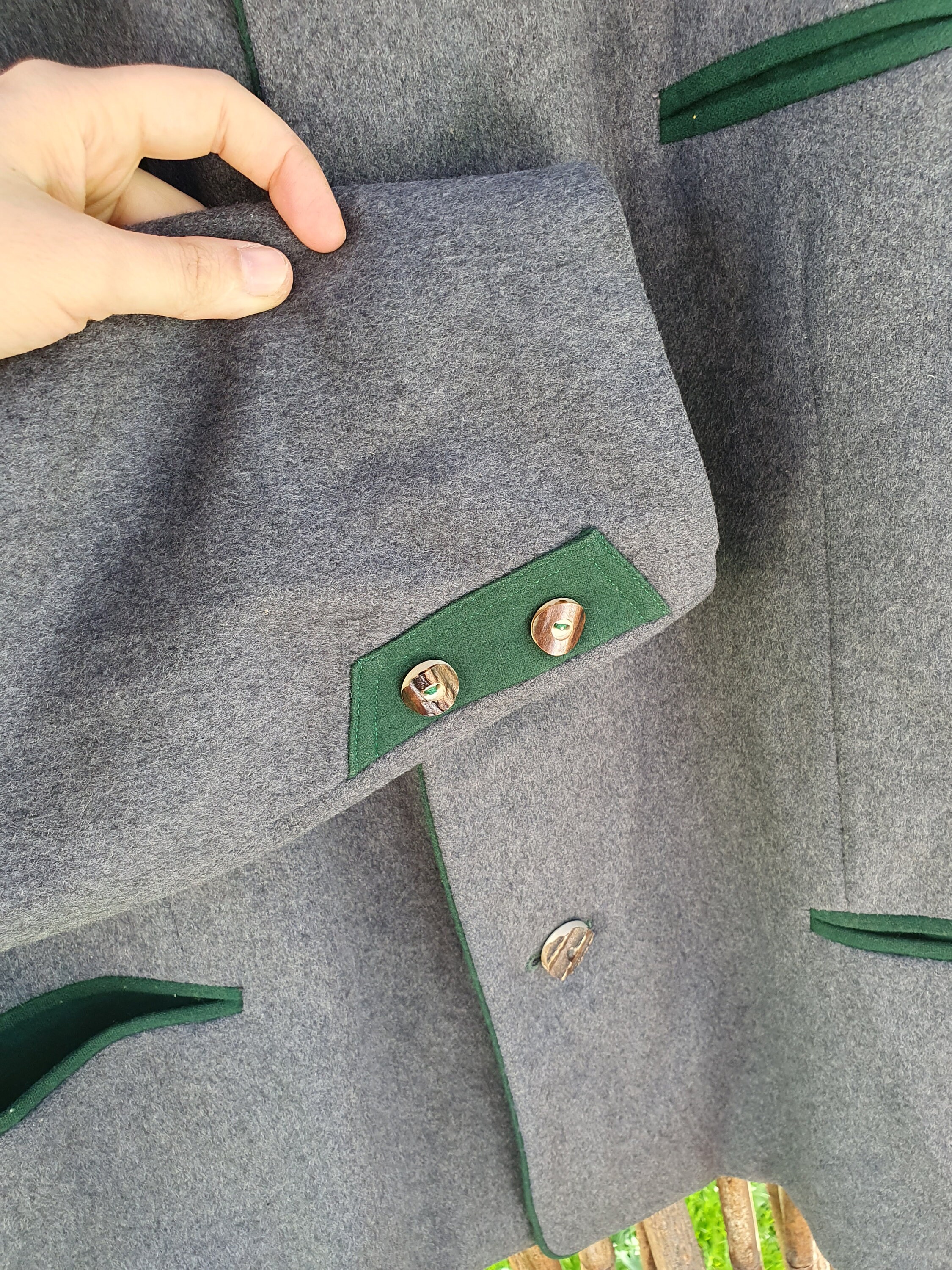 Vintage Rare 90s Trachten Coat , Bavarian Blazer, Size L,german ...