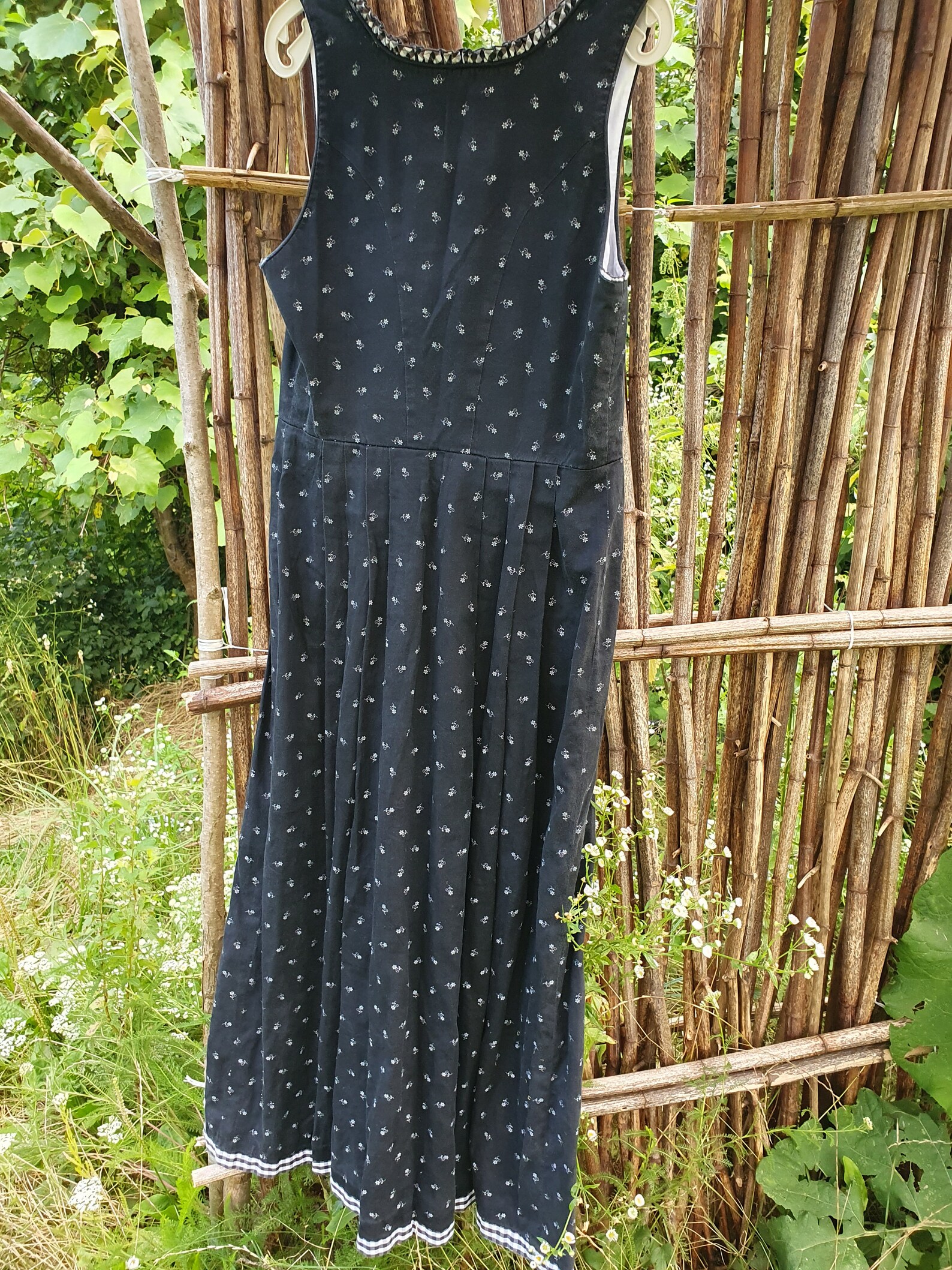 Vintage Tyrolean Dress, Size DE 38, M, Oktoberfest Folk German Dress ...