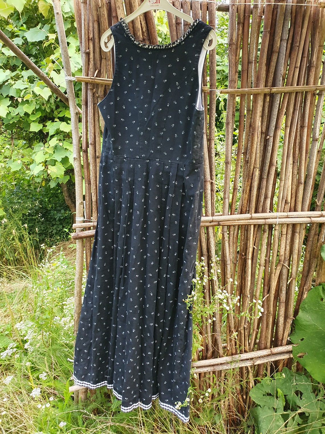 Vintage Tyrolean Dress, Size DE 38, M, Oktoberfest Folk German Dress ...