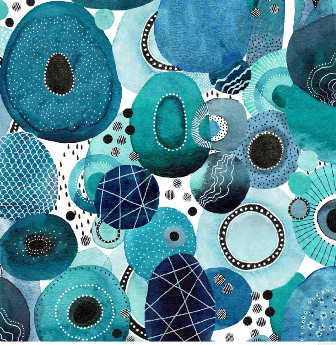 Aqua Genesis Ebb & Flow Wideback From Windham Fabrics, Essoldo Designs ...