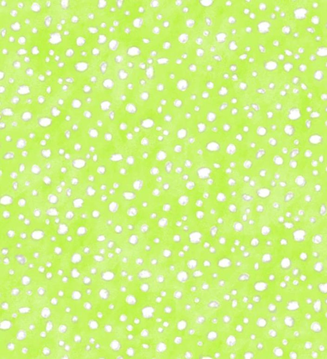 Lime Green Connect the Dots Fabric From Wilmington Essentials by the ...