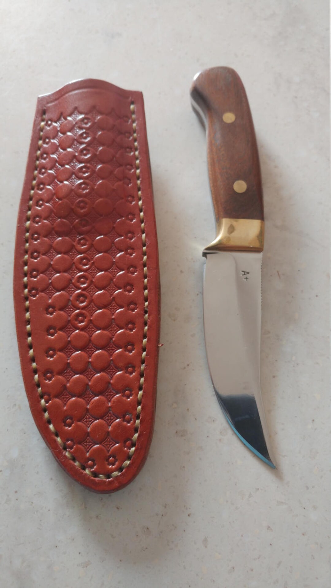 Custom Home Made Hunting Knife - Etsy