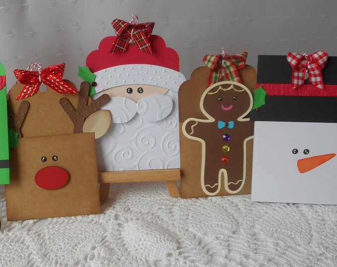 Gingerbread Man, Santa, Rudolph, Snow Man, Frosty, Elf, Reindeer ...