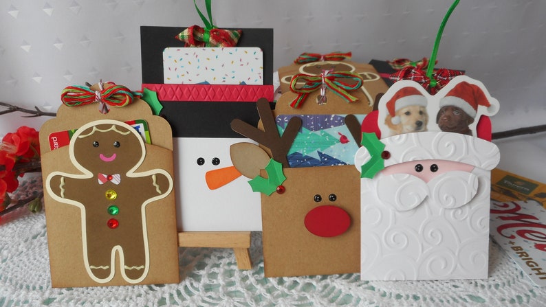 Gingerbread Man Santa Rudolph Snow Man Frosty Elf - Etsy