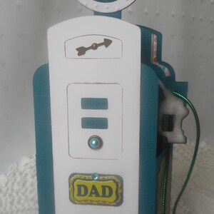 Gas Pump Popup Cards Vintage Gas Pump Birthday Box Card Gas - Etsy