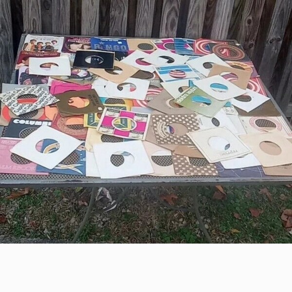 45 Rpm Picture Sleeves - Etsy