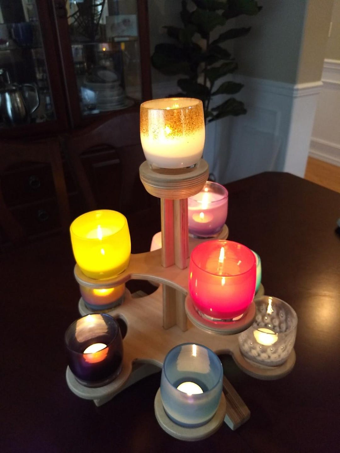 Votive Candle Tree - Etsy