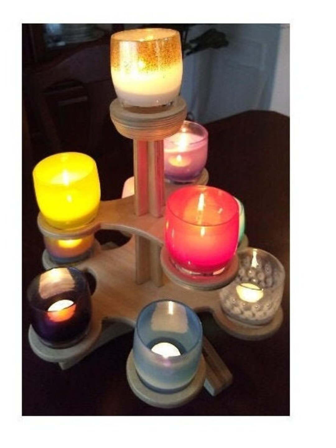 Votive Candle Tree - Etsy