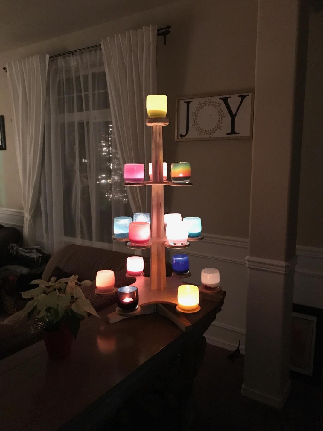 Large Glassybaby Tree - Etsy