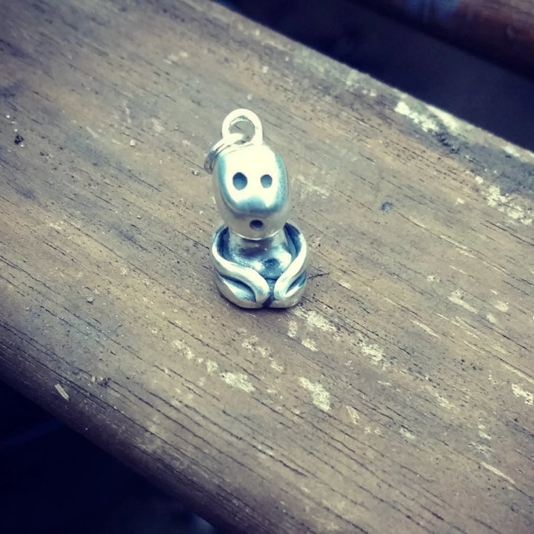 Tree Spirit Kodama Necklace | Japanese Folklore | Geek Girl Gift | Best ...