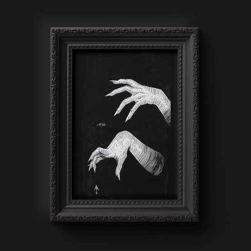 Wicked Hands Witch Hands Dark Art Horror Art Witchy - Etsy