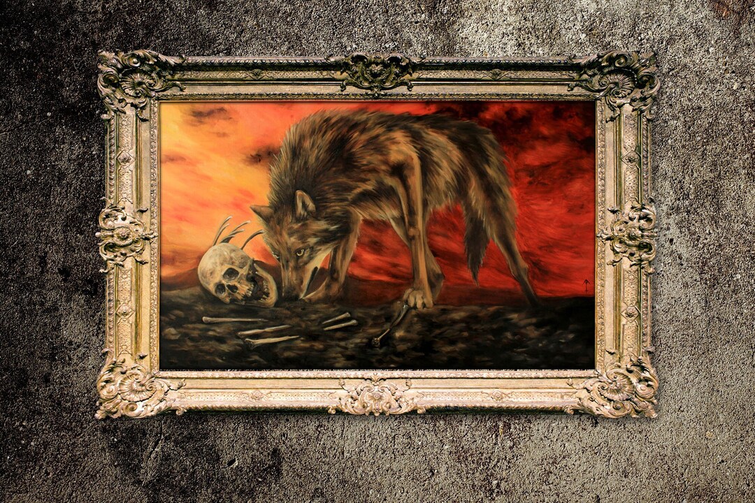 Legacy Wolf Wolf Art Animal Art Dark Art Romantic Art Apocalyptic Art ...