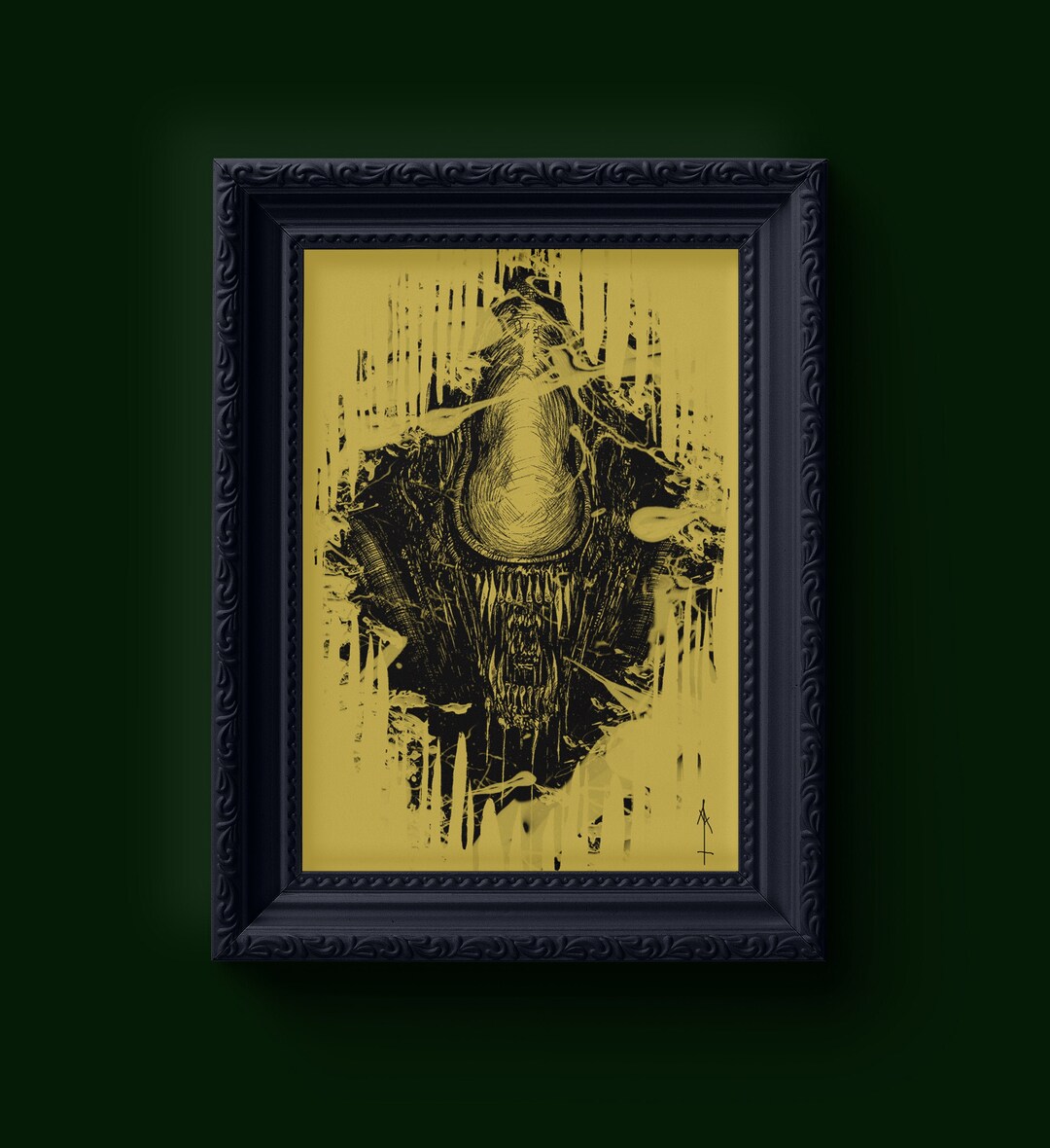Xenomorph - Alien - Dark Art - Horror Art - Gothic Art - Gothic Home ...