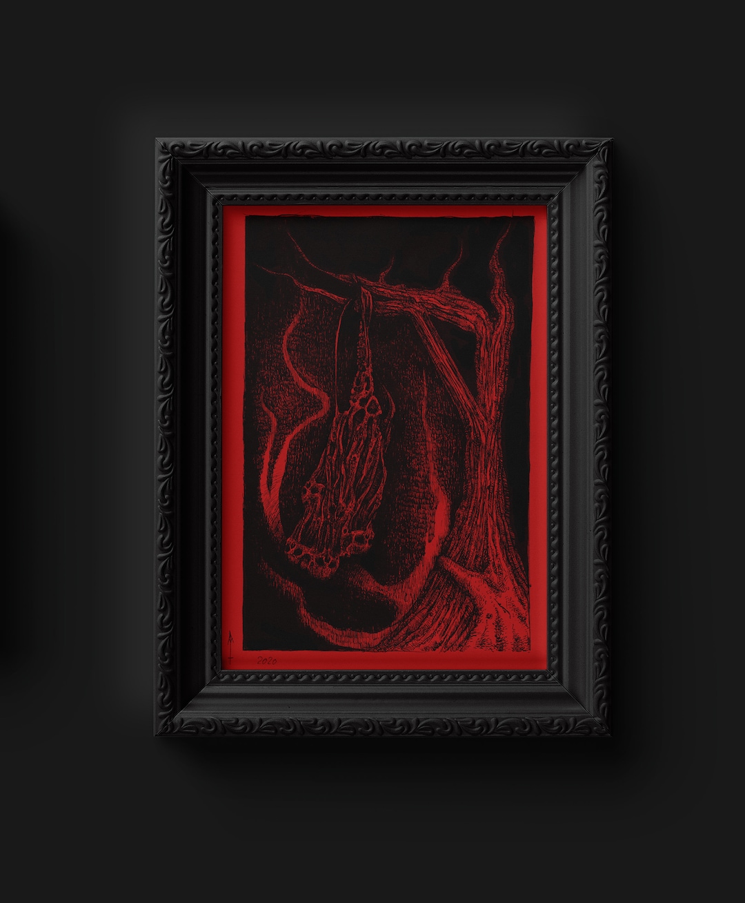 Cocoon of Pain - Dark Art - Horror Art - Gothic Art - Horror Home Decor ...