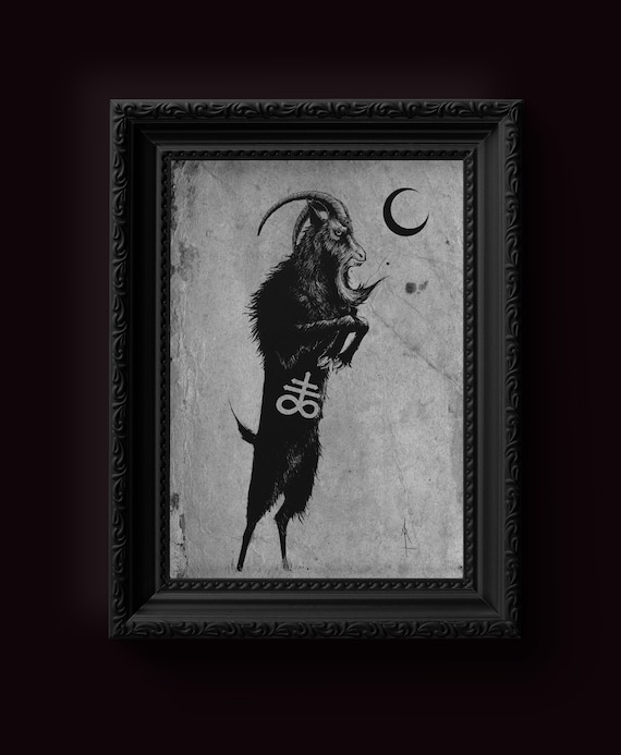 Dark And Satanic Art Dark Occult Tattoo And A Take On Baphomet Ben