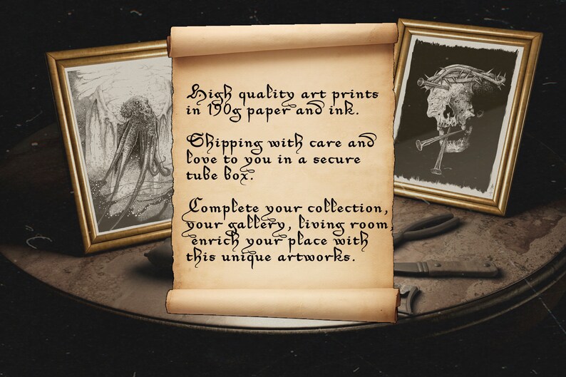 The Judge Dark Art Gothic Art Horror Art Gothic Art - Etsy