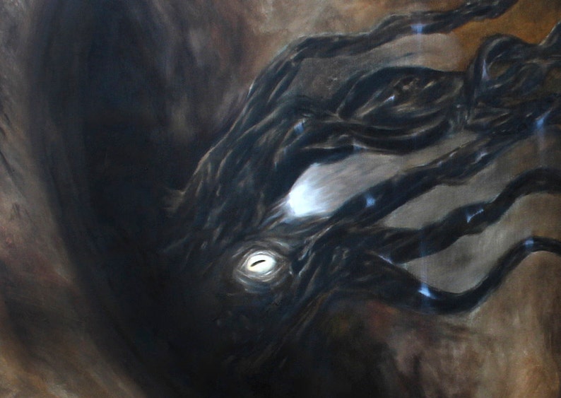 Yog Sothoth Dark art Art print Cthulhu mythos The | Etsy