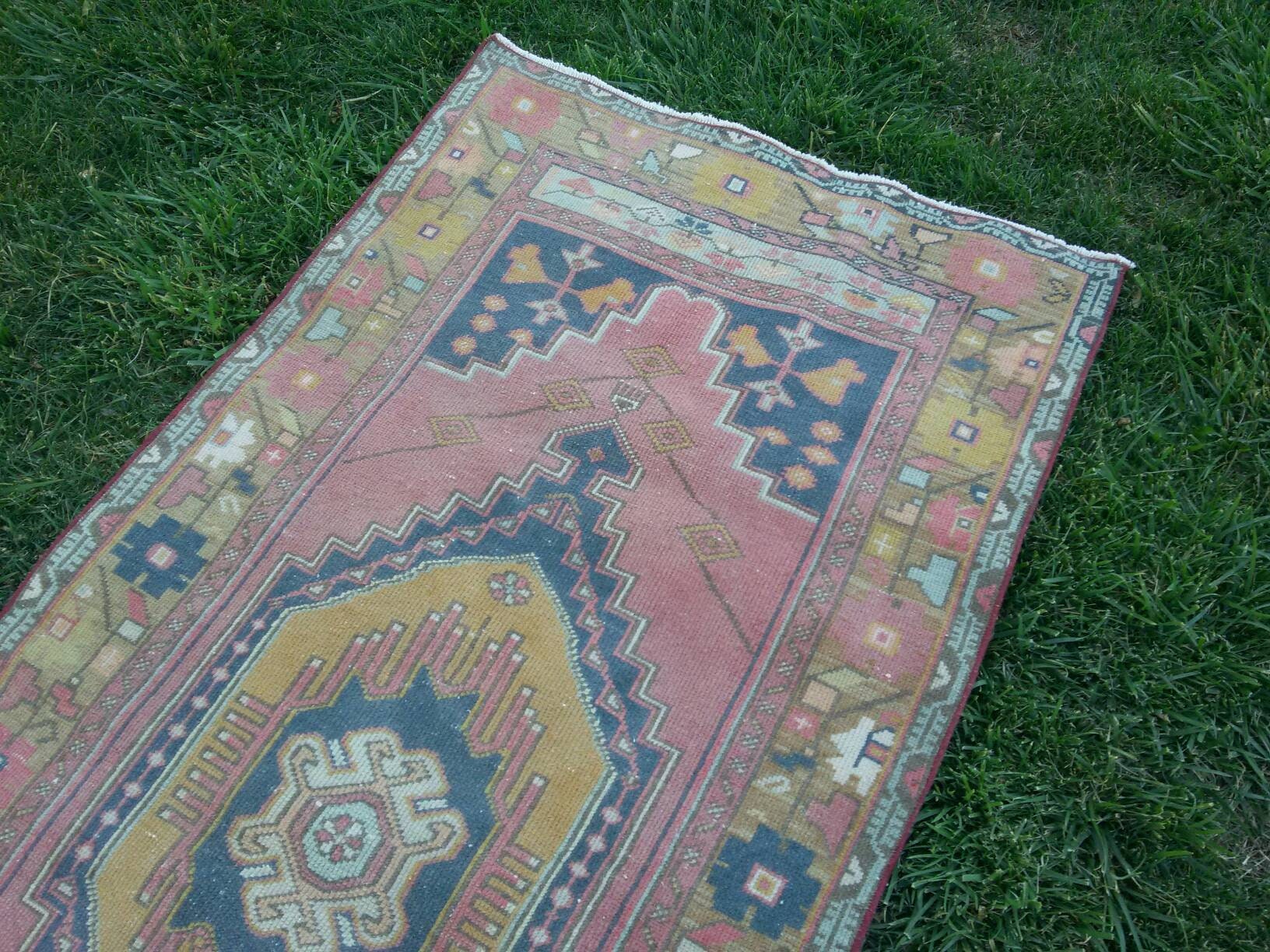 Runner rugfloor runner rug.9.3x2.3turkish runner rugkilim | Etsy