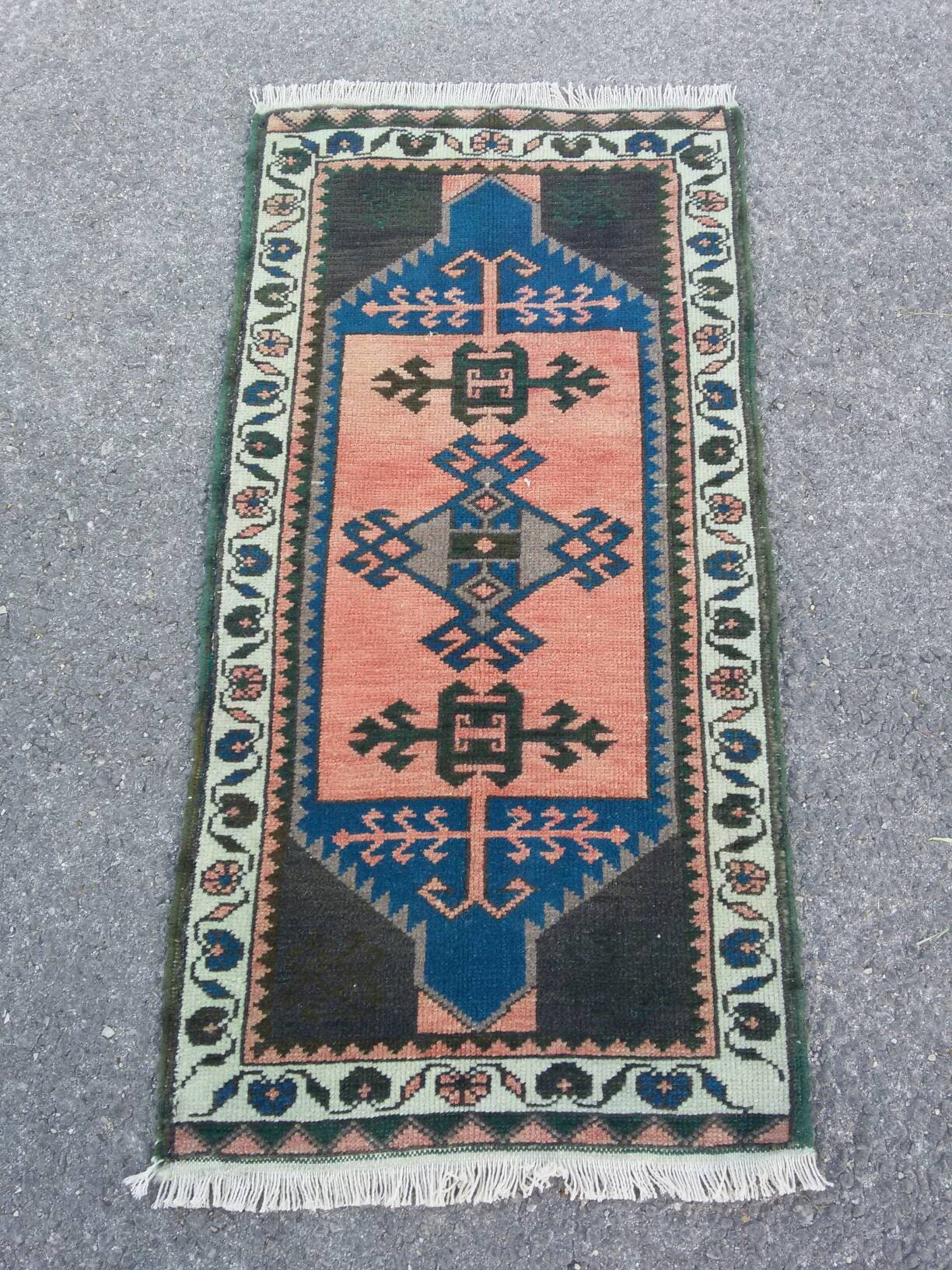 Tribal Decorative Small Rug Cute Yoga Mat Mat Rug Welcome - Etsy