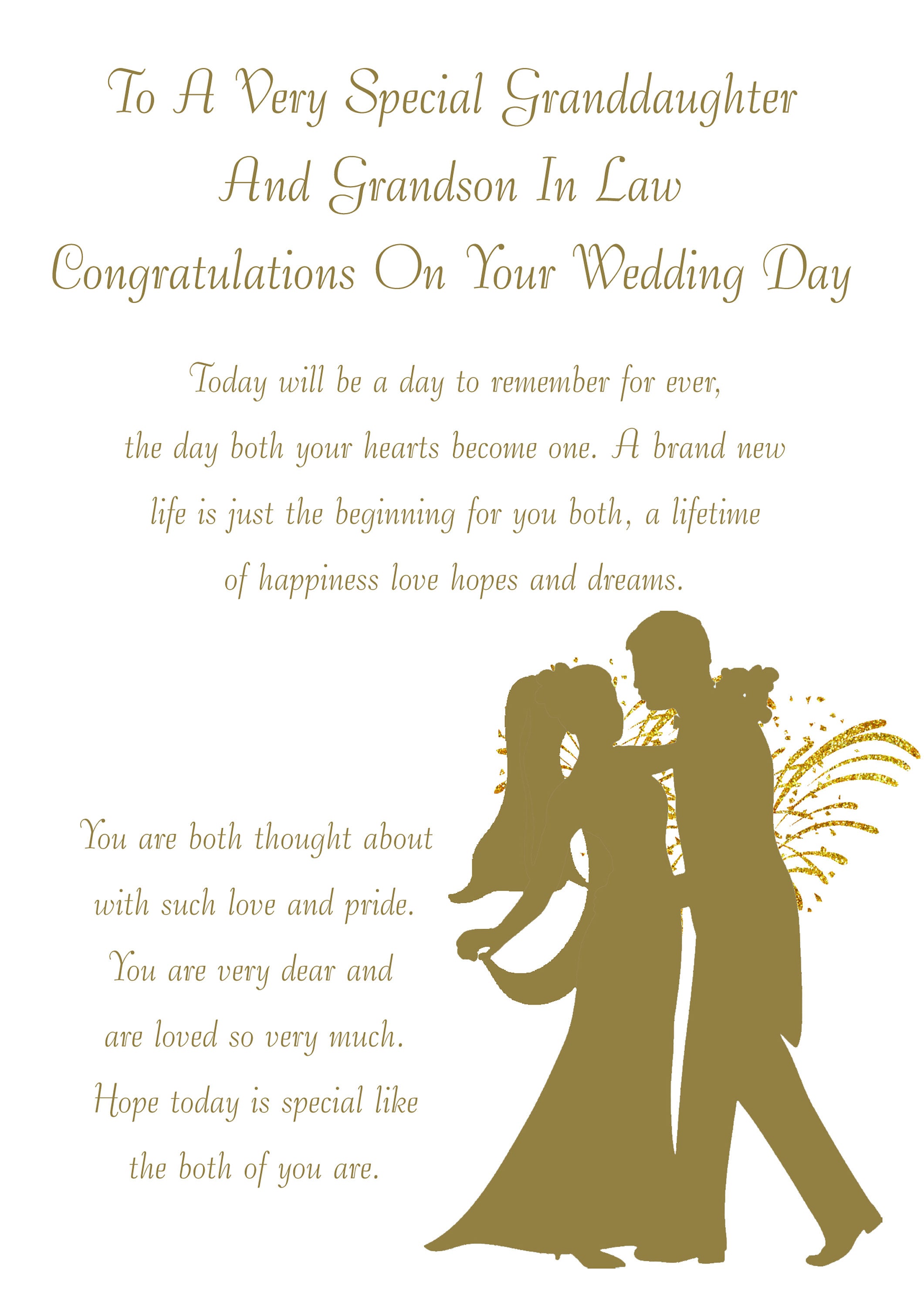 Granddaughter Grandson In Law Wedding Card Etsy UK granddaughter-grandson-in-law-wedding-card-etsy-uk