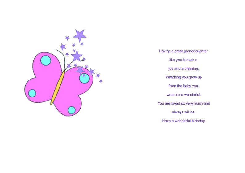 Great Granddaughter 11th Birthday Card Etsy Ireland great-granddaughter-11th-birthday-card-etsy-ireland
