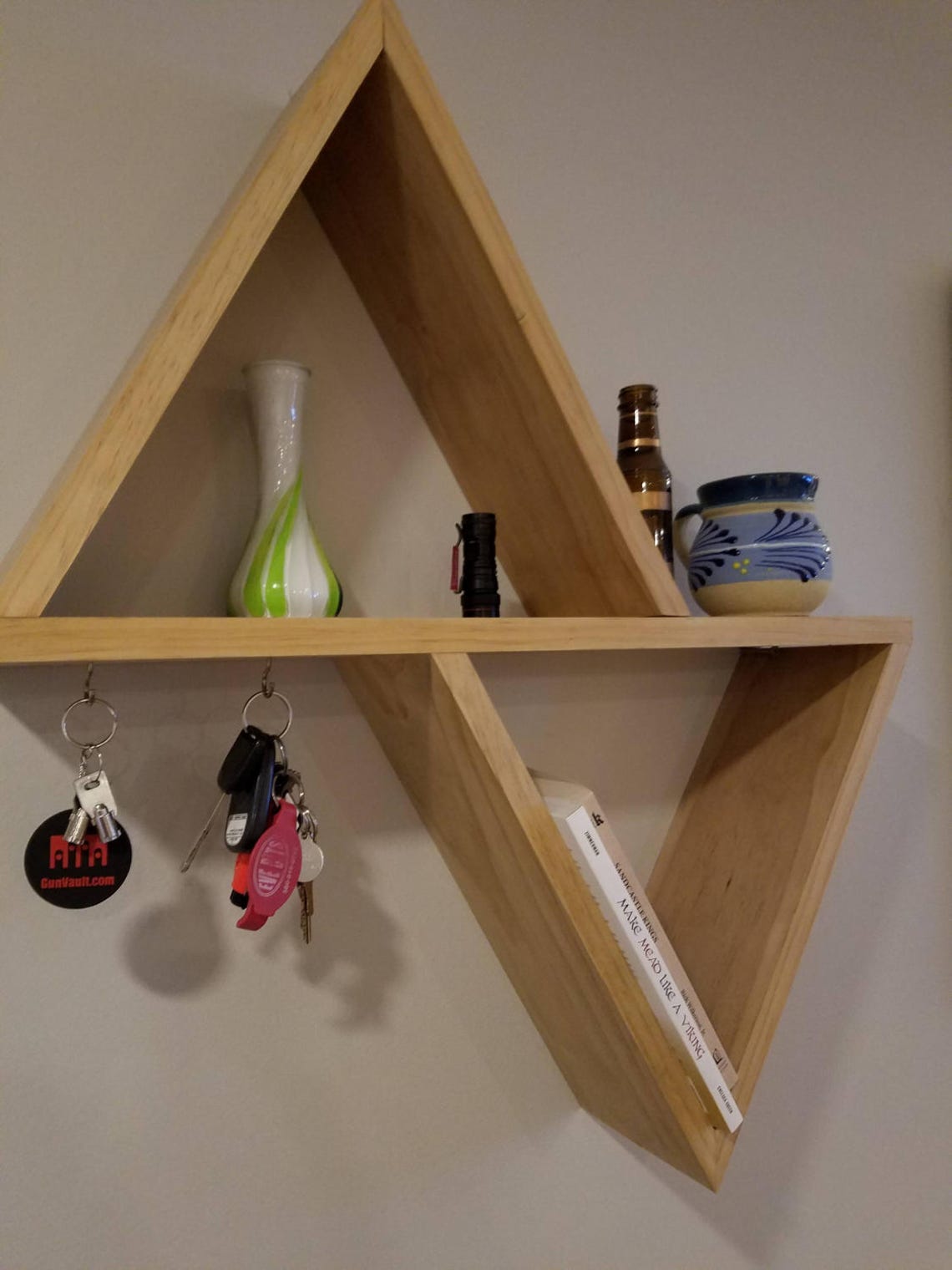Triangle Wall-mount Shelf - Etsy