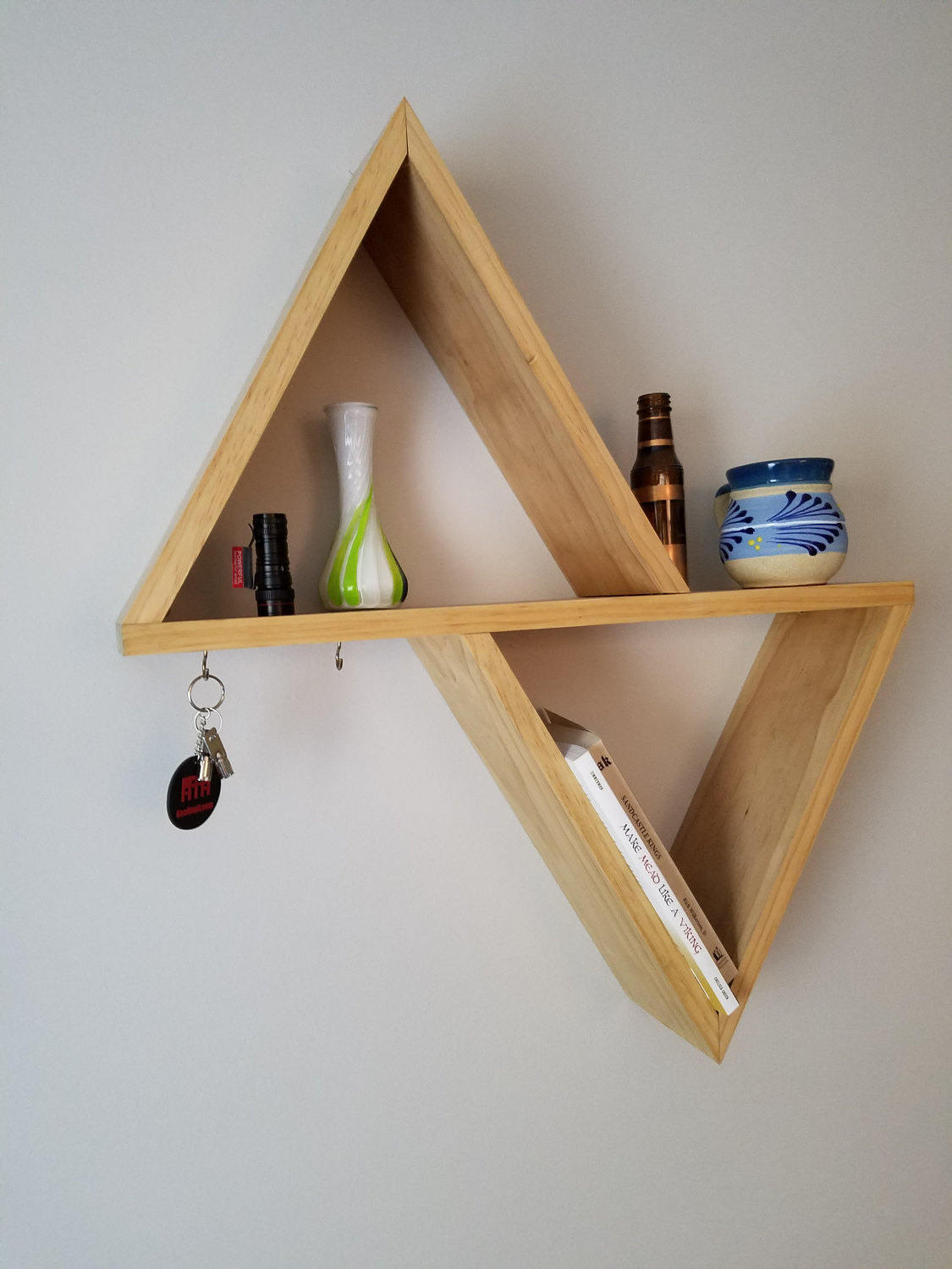 Triangle Wall-mount Shelf - Etsy