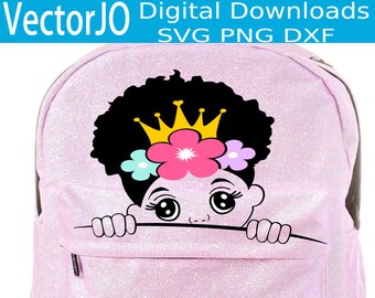 Cute Puffs Natural Hair Logo Element Vector Cricut SVG - Etsy