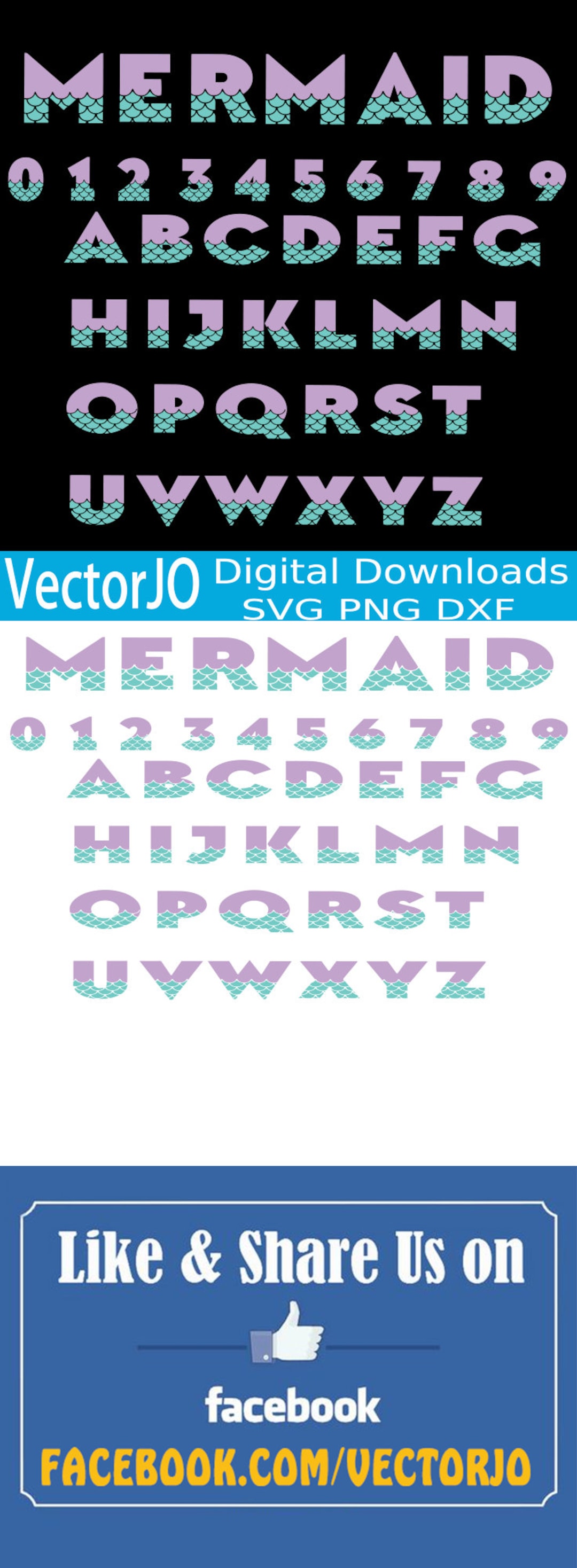 Mermaid Svg Alphabet Svg Mermaid Letters Mermaid Alphabet Mermaid ...