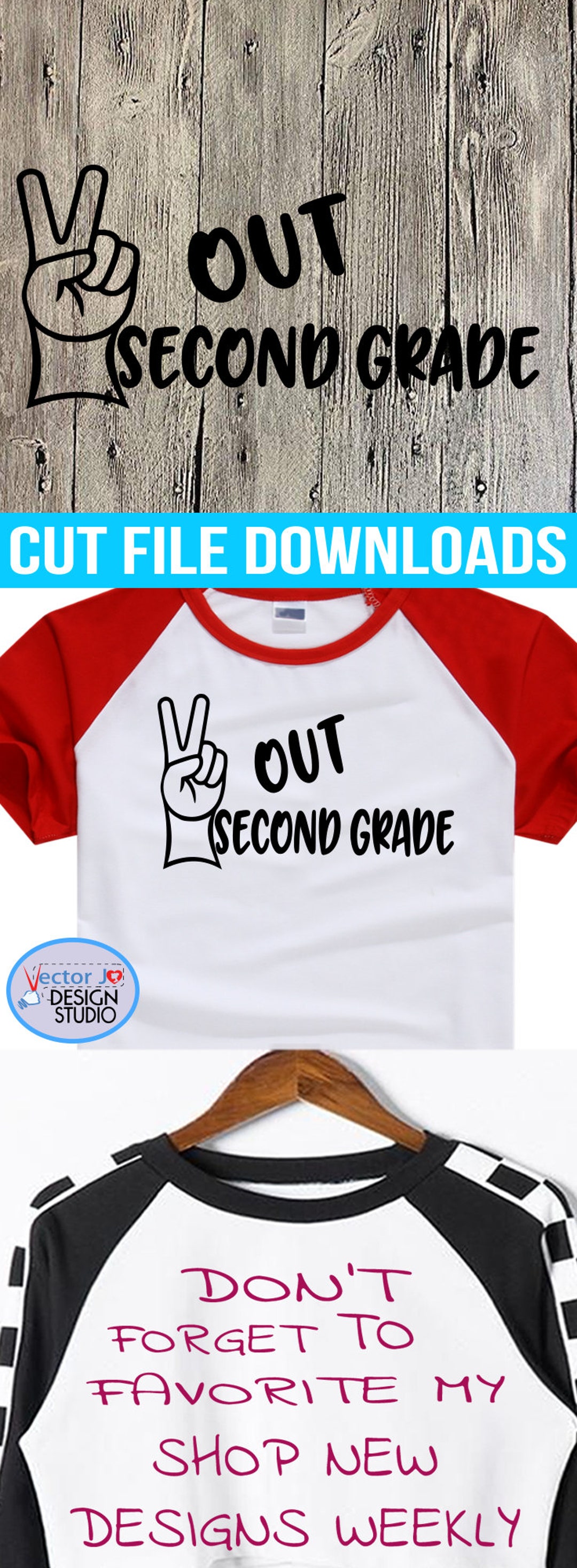 Peace Out Second Grade End of School Svg Last Day of Second - Etsy