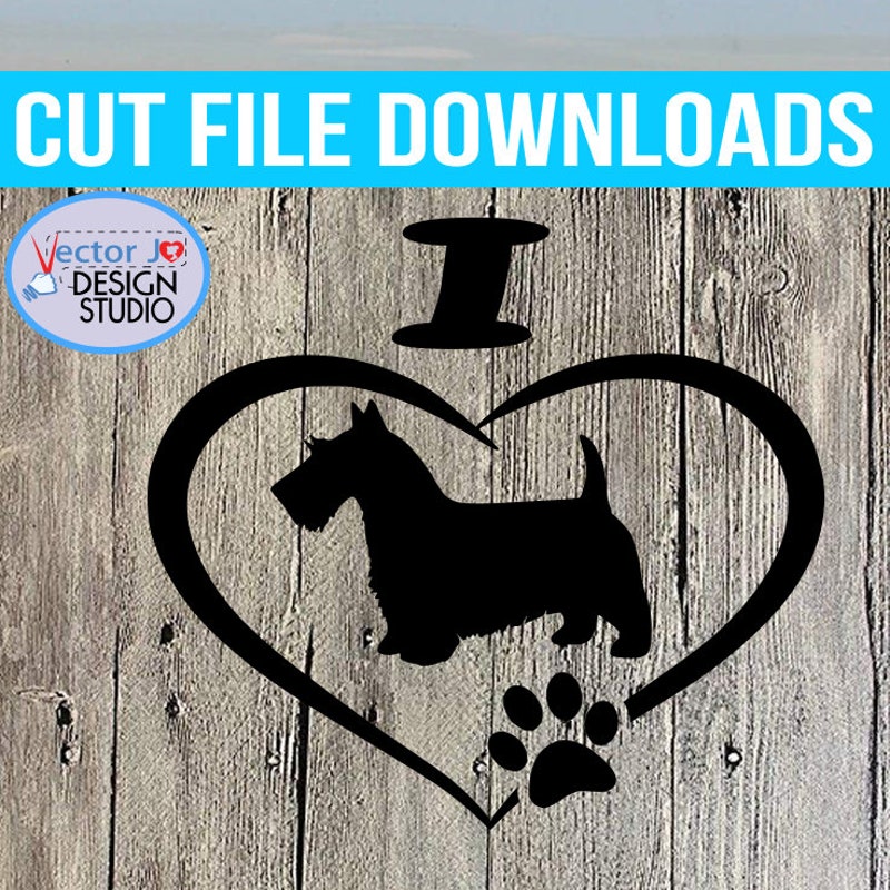 Scottie Dog Silhouette - Etsy