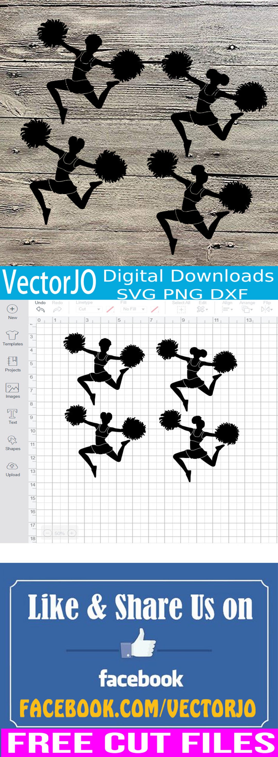 Afro Puff SVG, Afro Cheerleader Svg, Afro Puffs Bundle Svg,black Girl ...