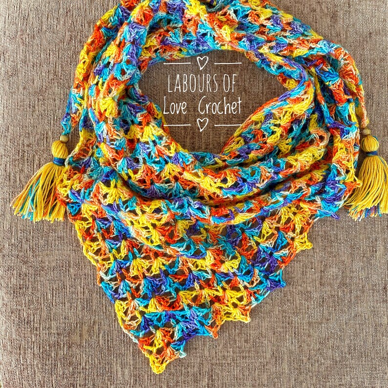 Slemish Thistle Shawl - Pdf Pattern - Etsy