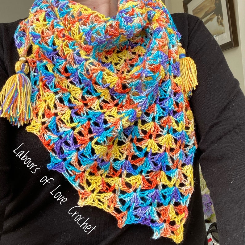 Slemish Thistle Shawl - Pdf Pattern - Etsy