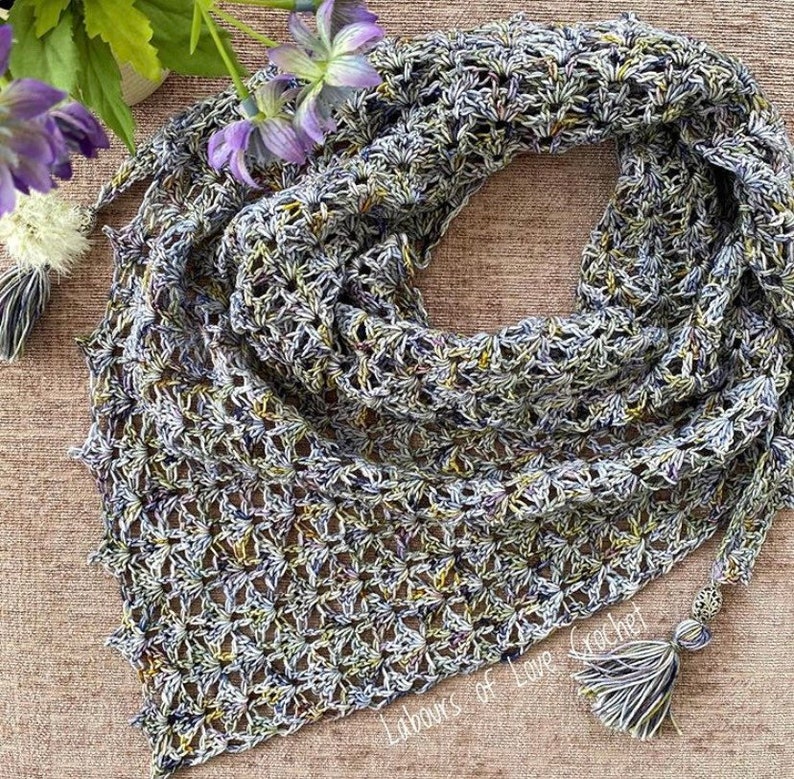 Slemish Thistle Shawl - Pdf Pattern - Etsy