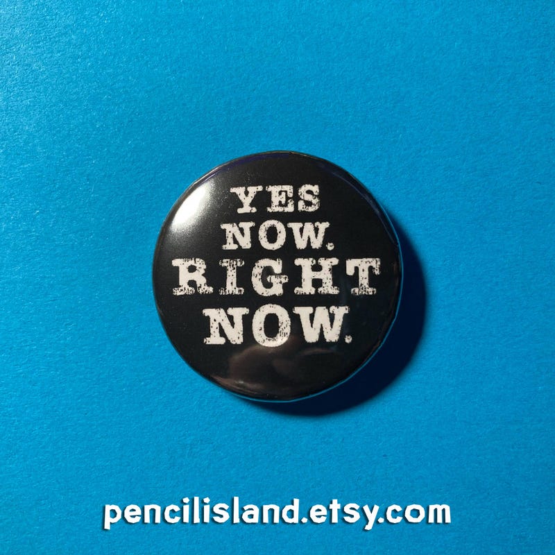 Bluey Yes No Button - Etsy