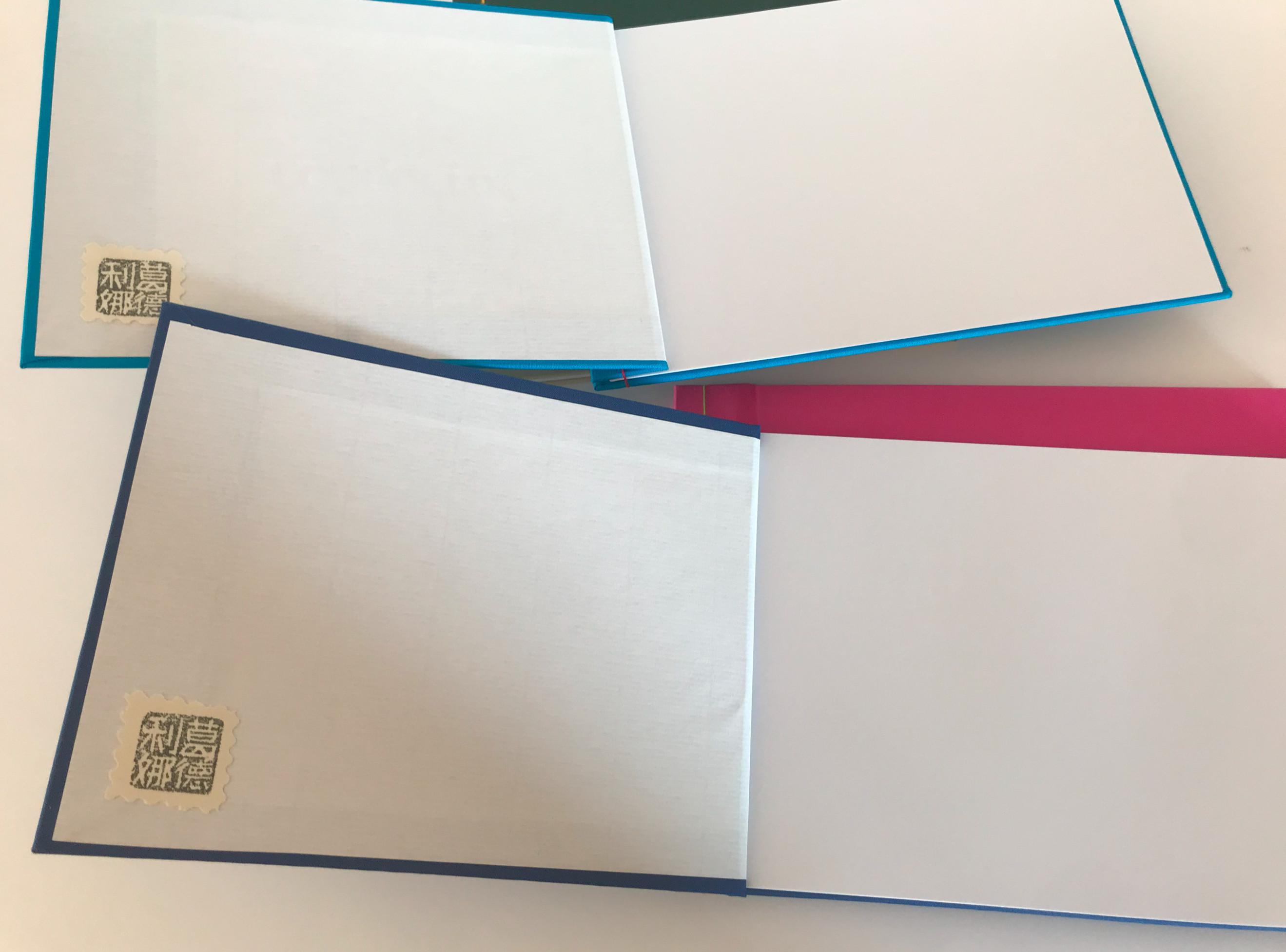 Handmade Notebook Japanese Binding Paper Coated 15x22cm - Etsy