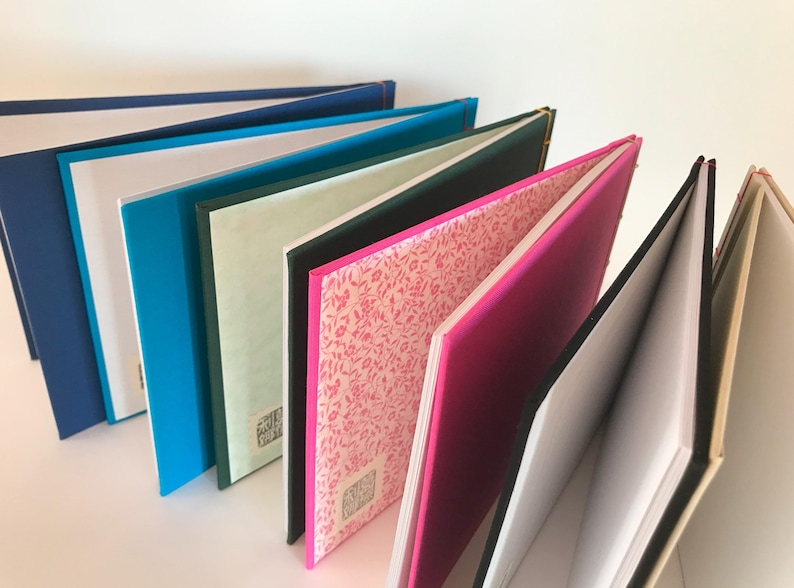 Handmade Notebook Japanese Binding Paper Coated 15x22cm - Etsy