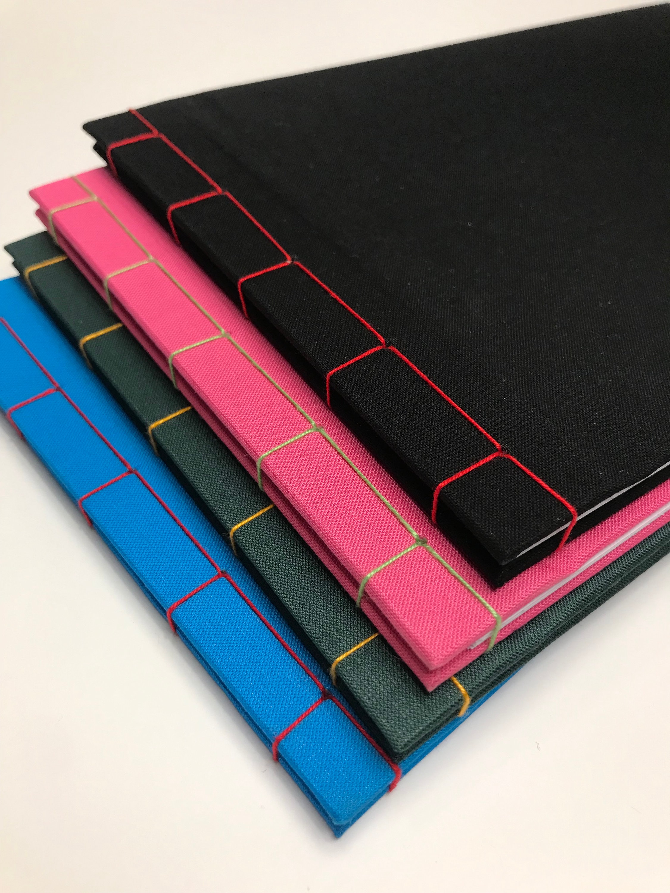 Handmade Notebook Japanese Binding Paper Coated 15x22cm - Etsy