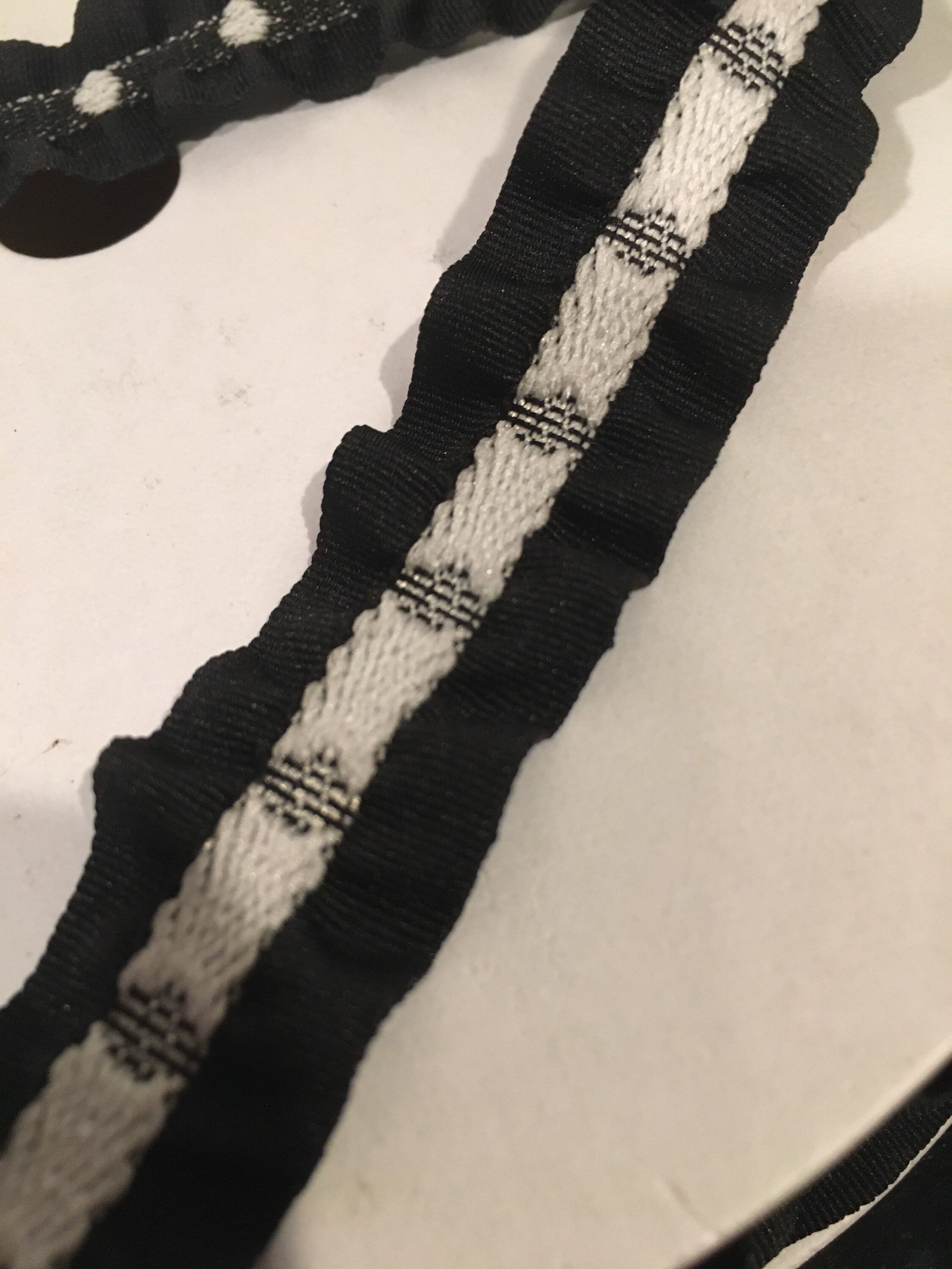 Black and White Three-quarter Inch Wide Double Ruffle Trim 20 - Etsy