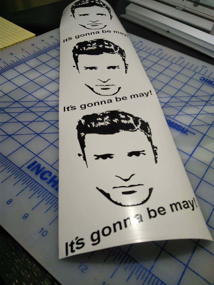 Custom "its Gonna Be May!" Decal Sticker Vinyl - Etsy