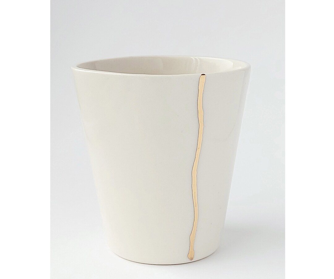 Handmade Ceramic Tumbler, Coffee or Tea Cup Without Handle, Modern ...