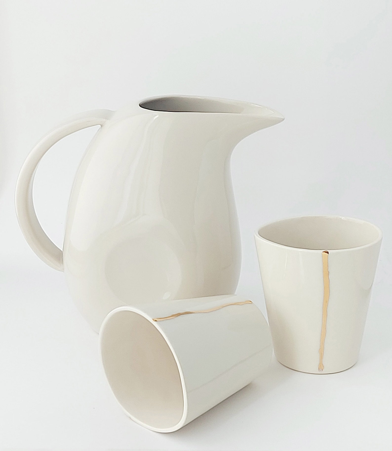 Handmade Ceramic Tumbler, Coffee or Tea Cup Without Handle, Modern ...