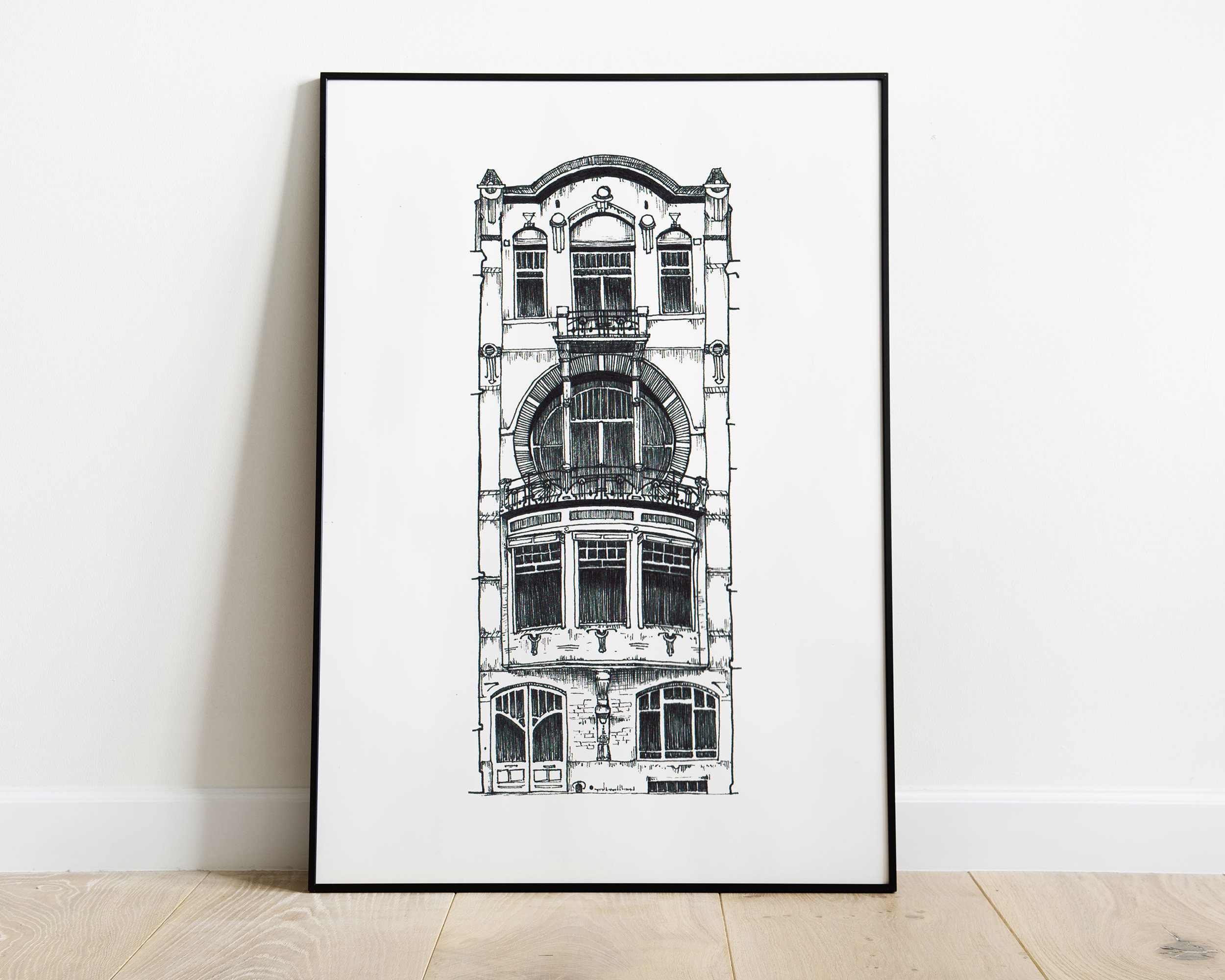 Building Facade Drawing