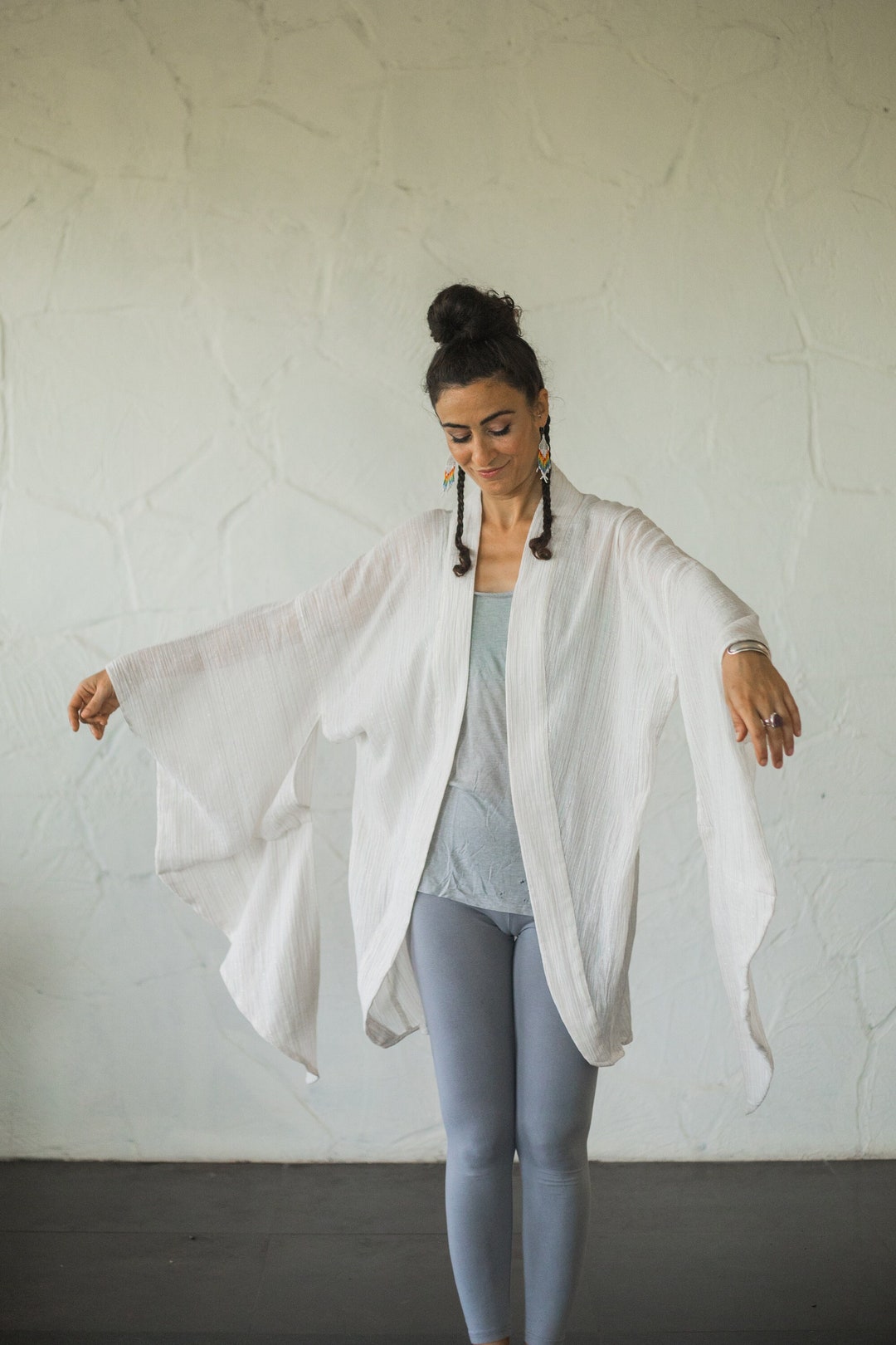 Festival Kimono Ceremony Robe Isis Kimono Egyptian Goddess Robe Rainbow ...