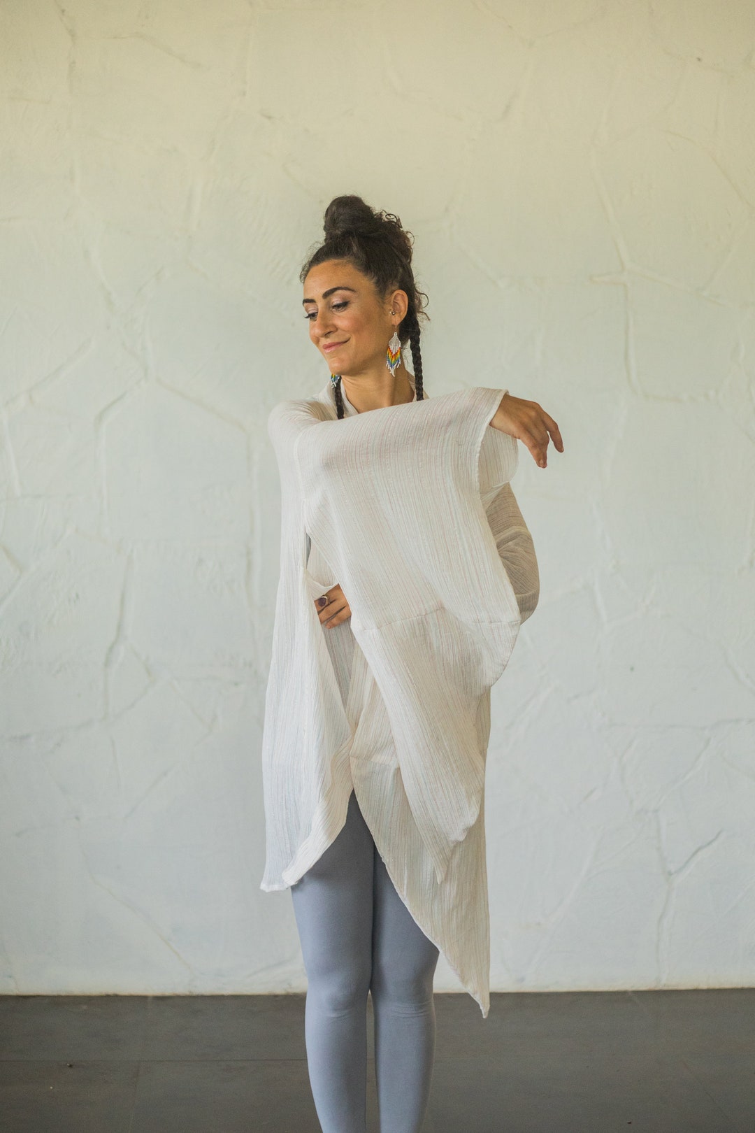 White Festival Kimono Ceremony Robe Isis Kimono Egyptian Goddess Robe ...